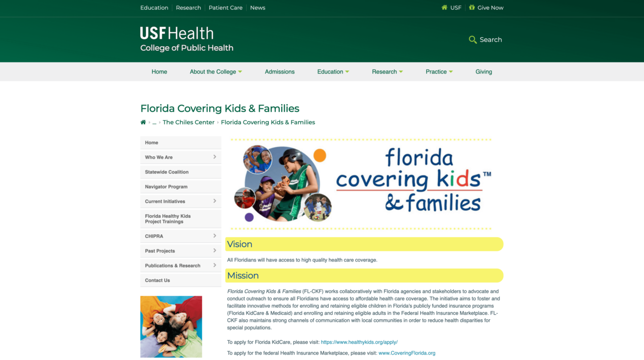 Our Partners | Florida Connecting Kids to Coverage